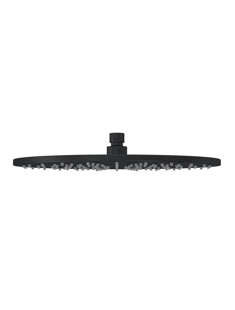 Meir Round Shower Rose 300mm Matte Black