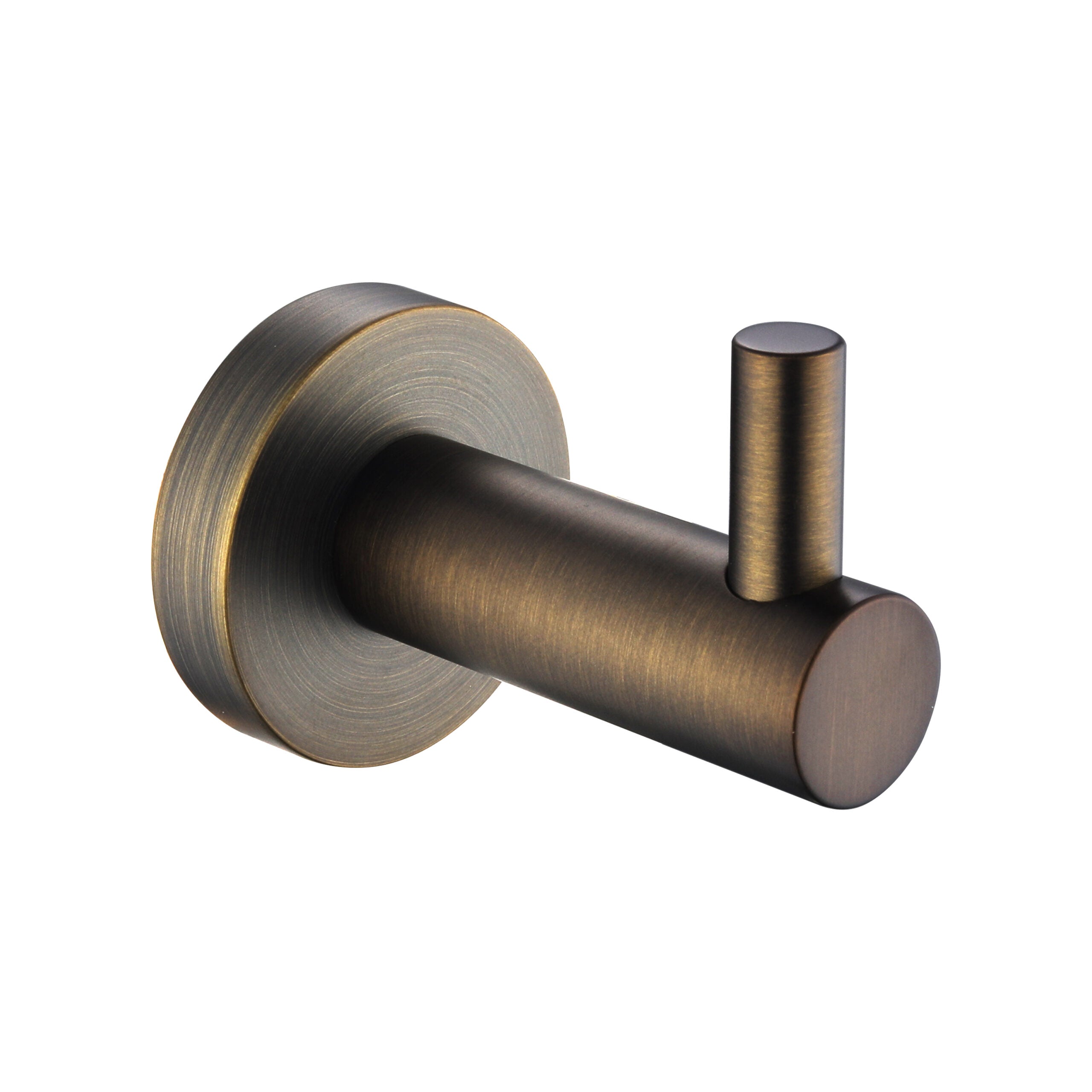 Star Mini Robe Hook Antique Brass - BSD