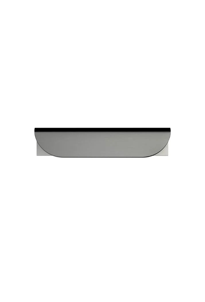 Meir Öppen Edge Pull 75mm Cabinet Handle - Shadow Gunmetal