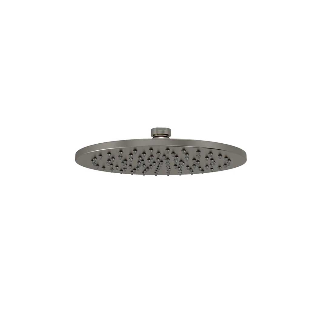 Meir Round Shower Rose 200mm - Shadow