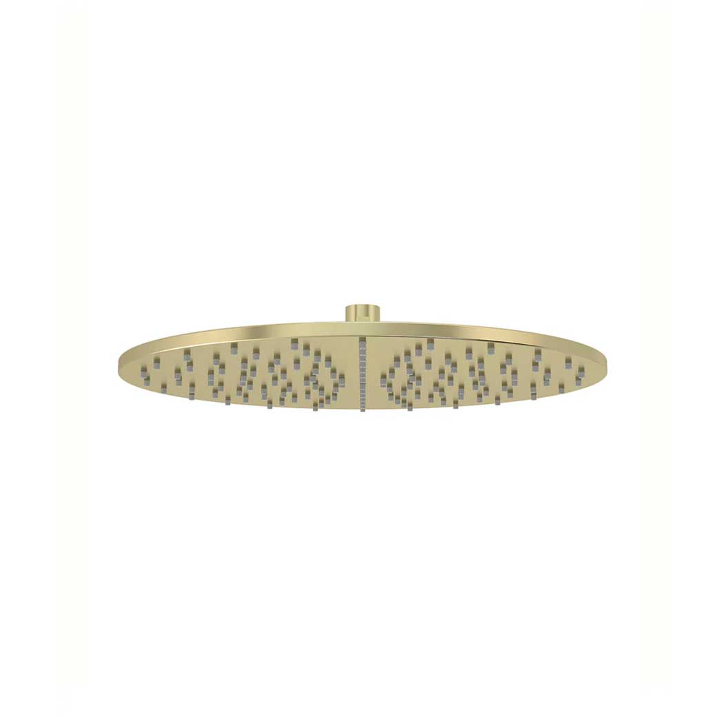 Meir Round Shower Rose 300mm PVD Tiger Bronze