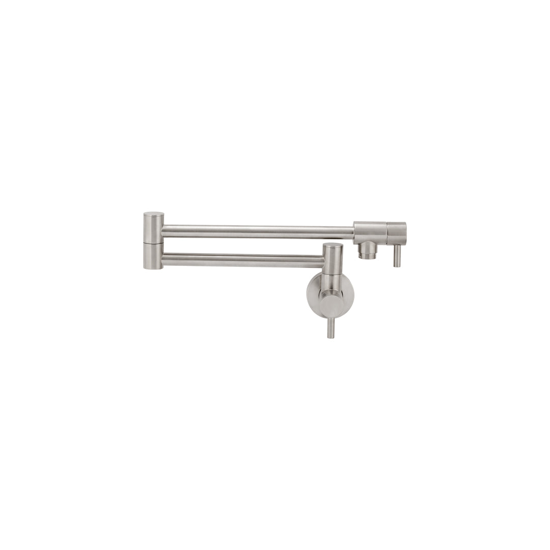 Modern National Star Mini Brushed Nickel Kitchen Pot Filler Brushed Nickel