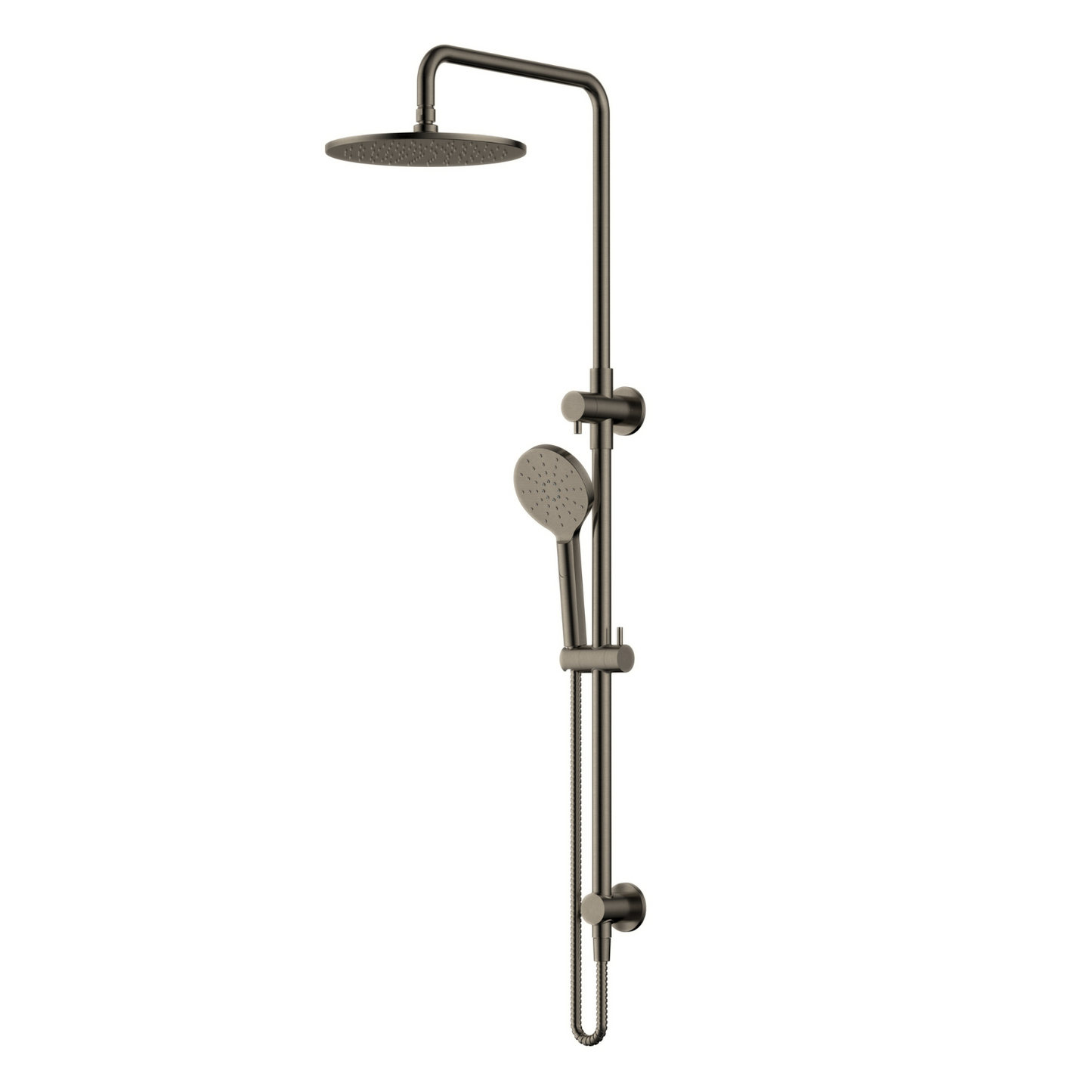 Star Mini 2 in 1 Lux Twin Combination Shower Antique Brass - BSD