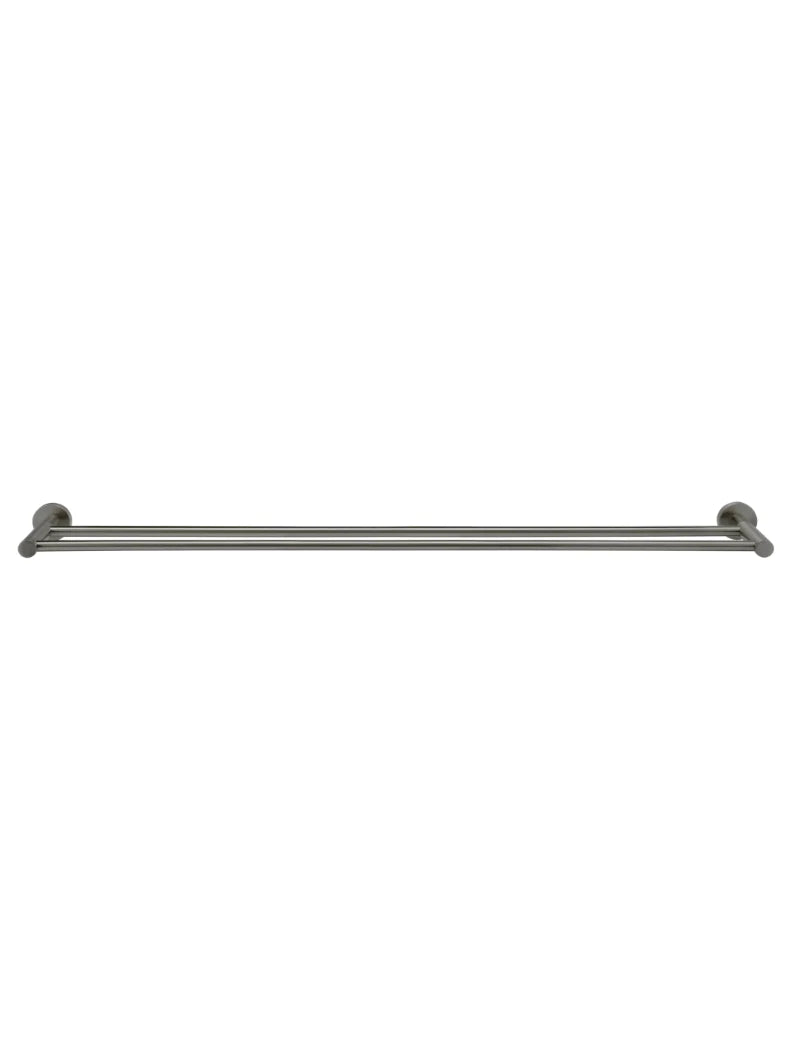 Meir Round Double Towel Rail 900mm - Shadow