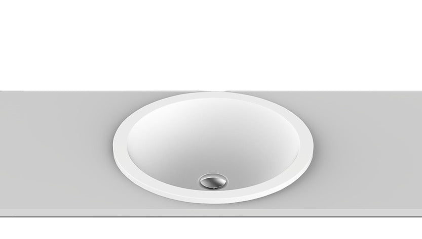 ADP Peace Solid Surface Inset Basin - BSD