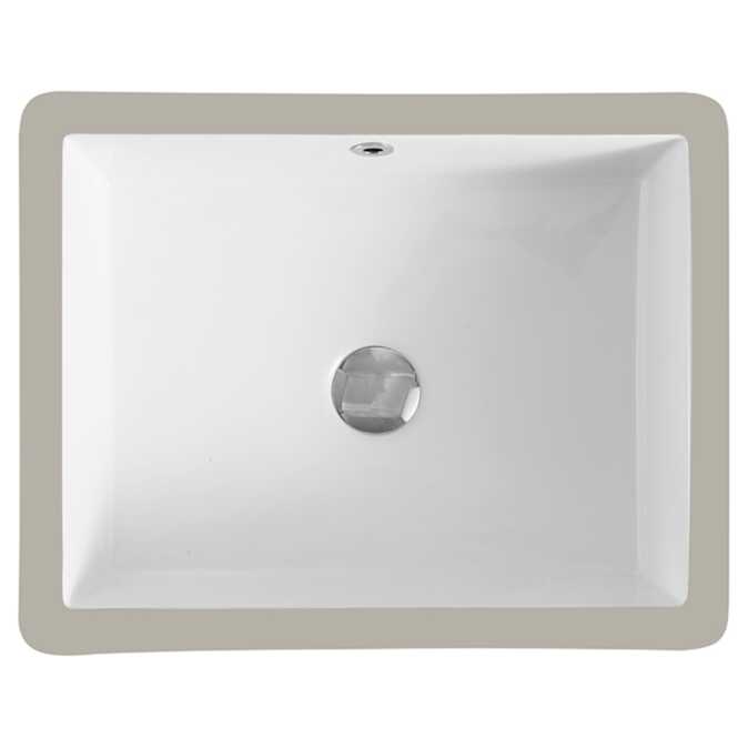 Mercio NUE 49m Rectangle Undercounter basin - BSD