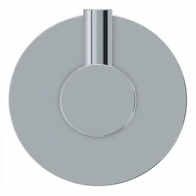 Meir Round Robe Hook - Polished Chrome - BSD