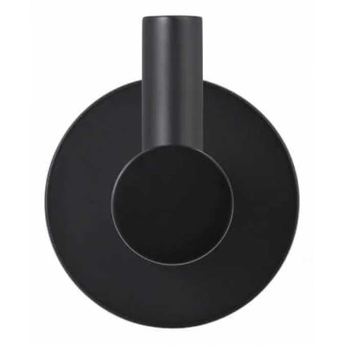 Meir Round Robe Hook -Matte Black - BSD