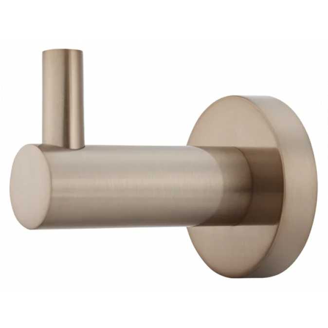 Meir Round Robe Hook - Champagne - BSD