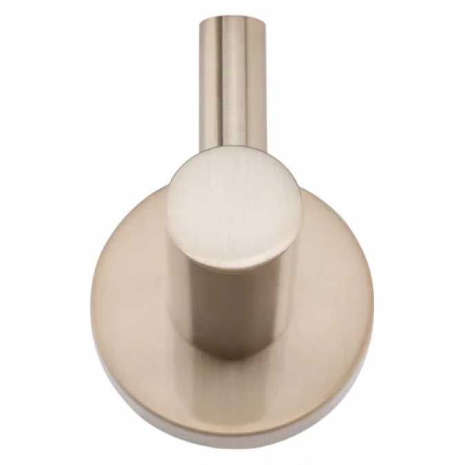 Meir Round Robe Hook - Champagne - BSD