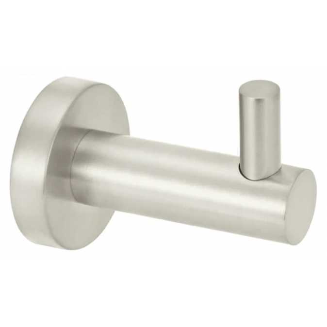Meir Round Robe Hook - Brushed Nickel - BSD