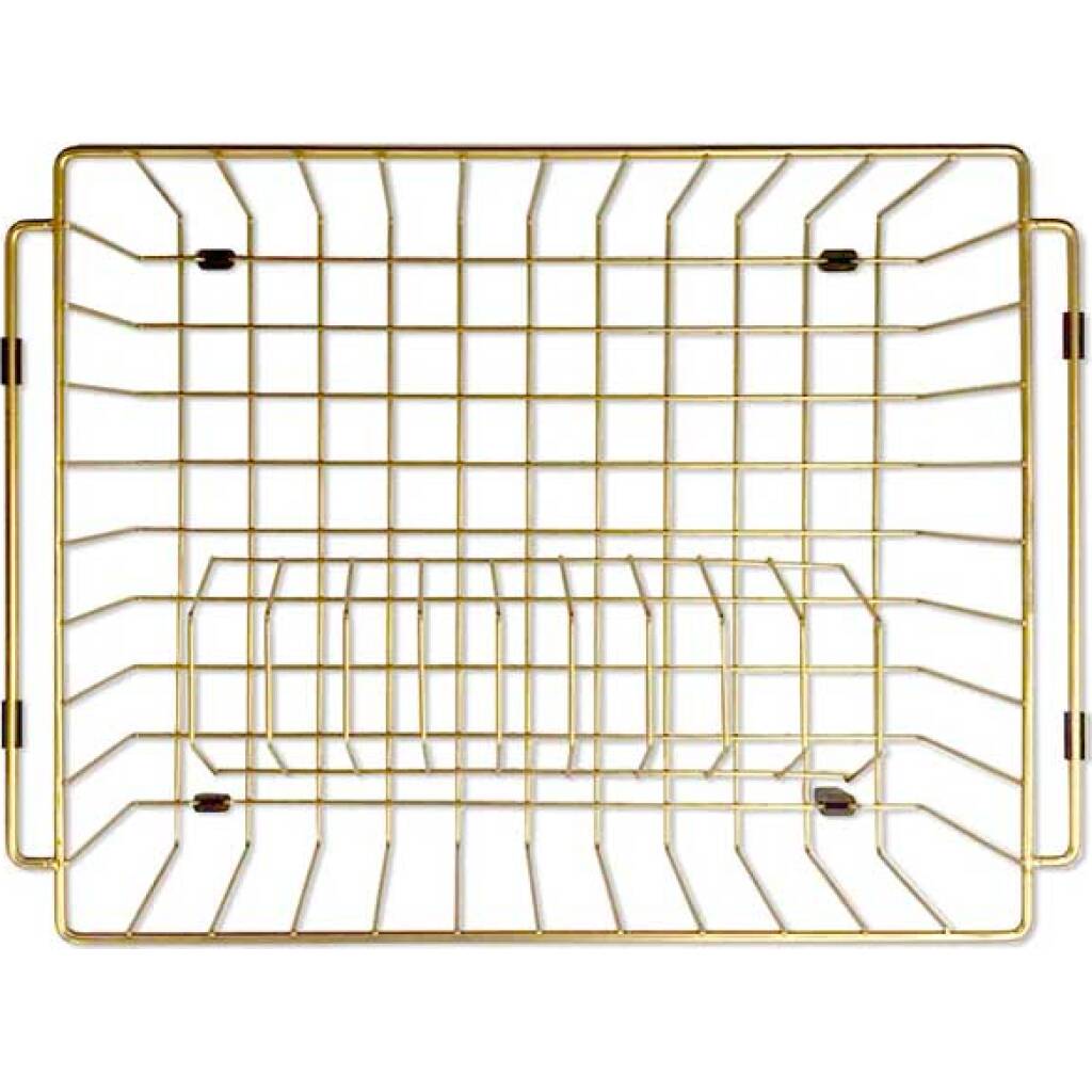 Meir Dish Rack Brushed Bronze Gold - Bathroom Sales Direct