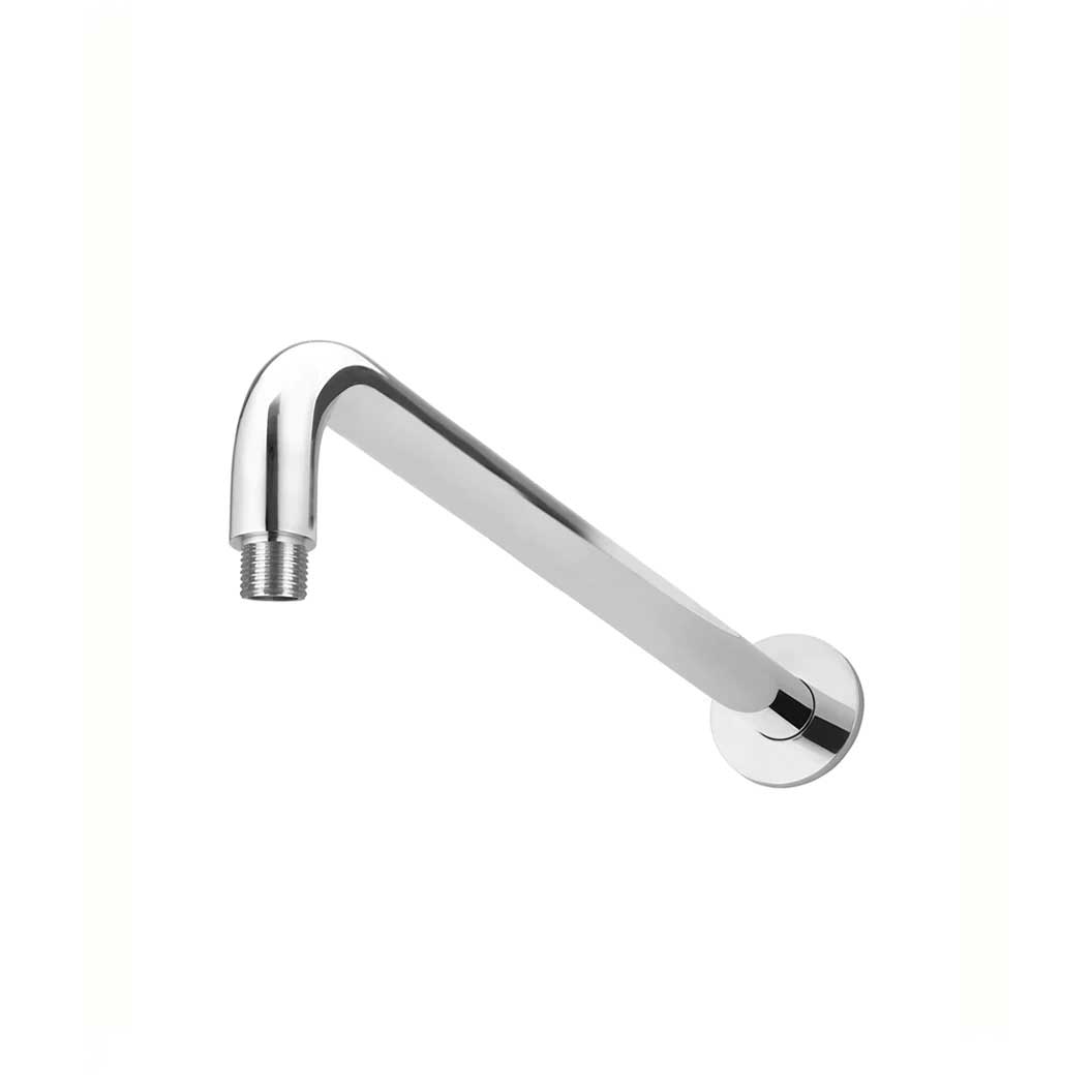 Meir Round Wall Mounted Shower Arm 400mm Polished Chrome - BSD