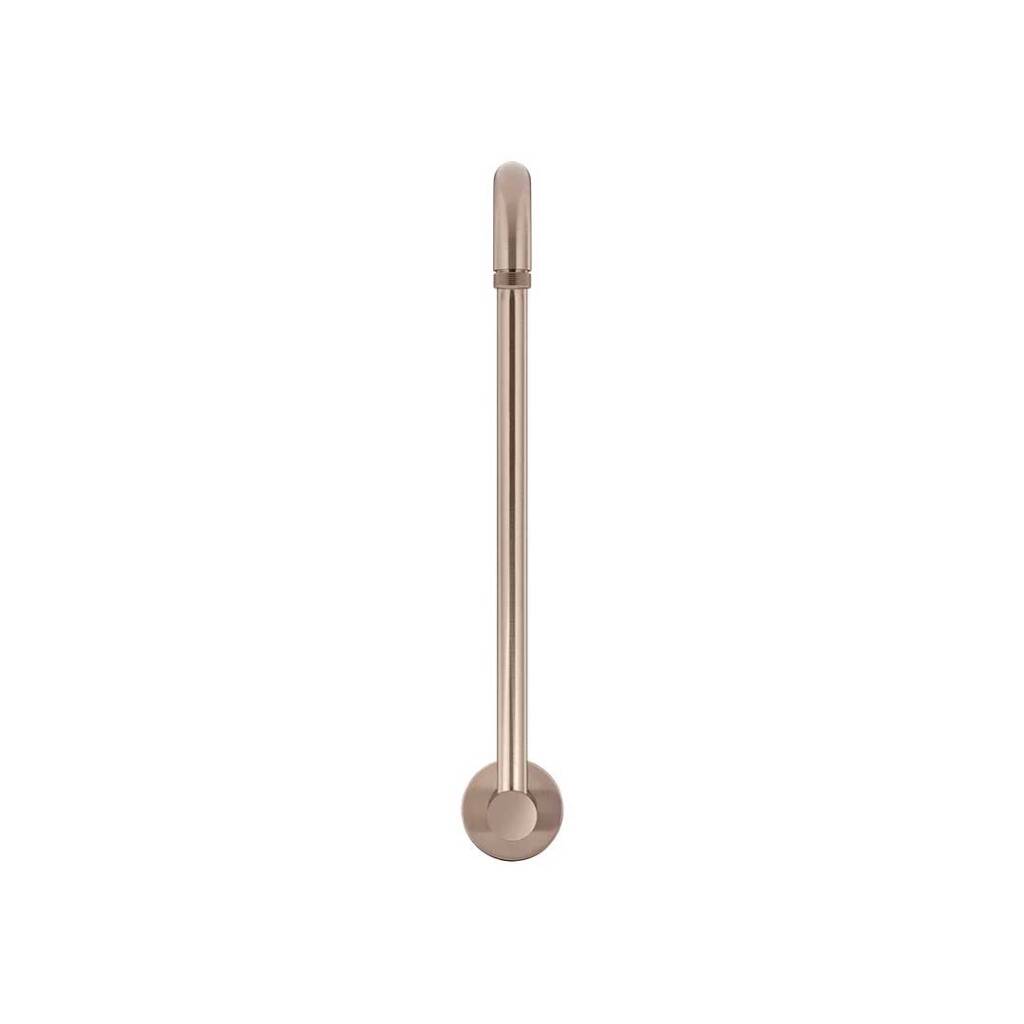 Meir High Rise Shower Arm Champagne - BSD