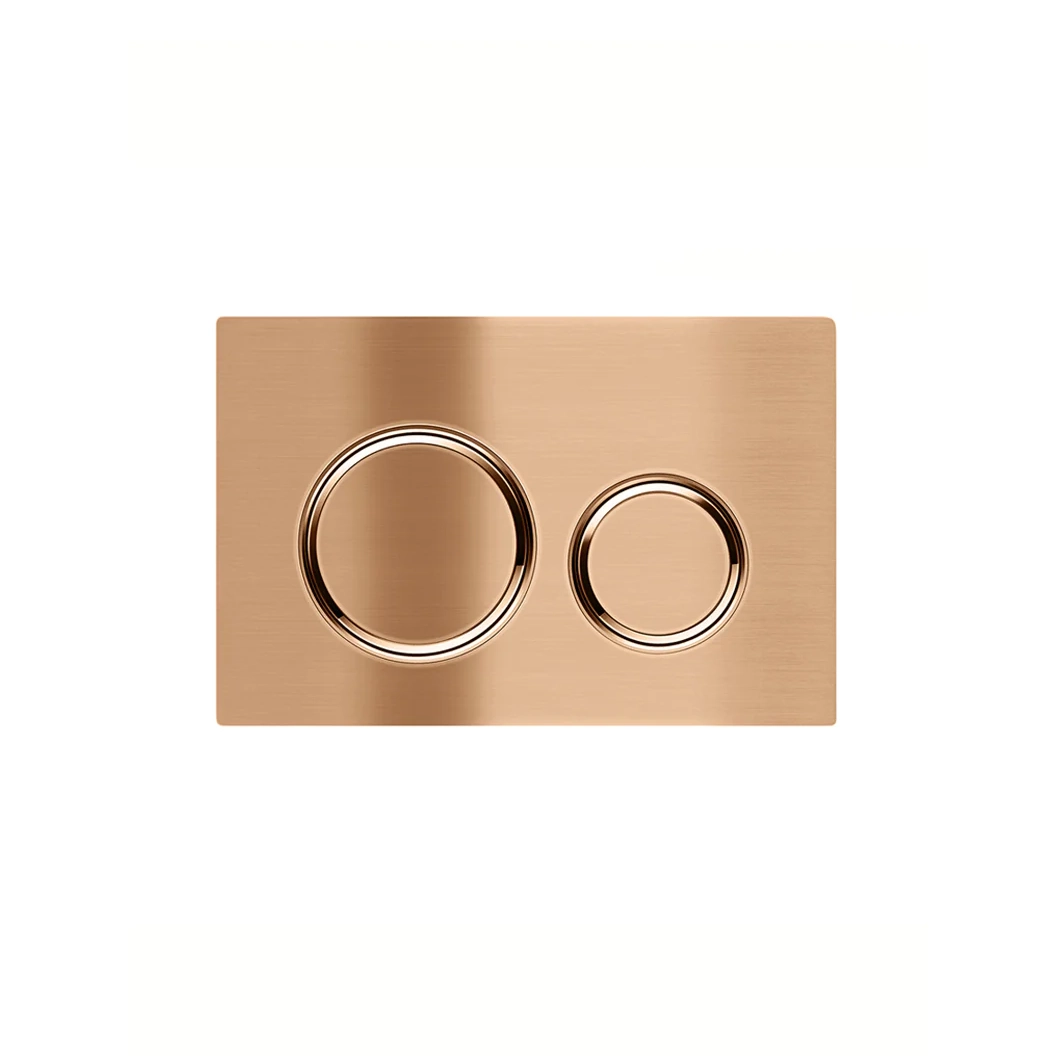 Meir SIgma 21 Dual Flush Plates for Geberit, Lustre Bronze - BSD