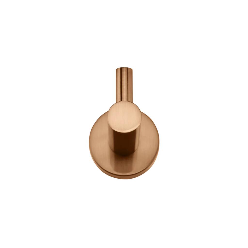 Meir Round Robe Hook, Lustre Bronze - BSD