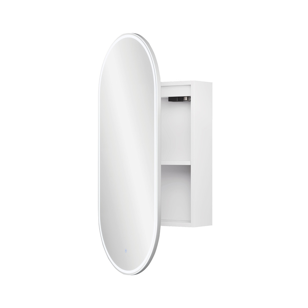 Fienza Pill Oval LED Mirror Cabinet - BSD