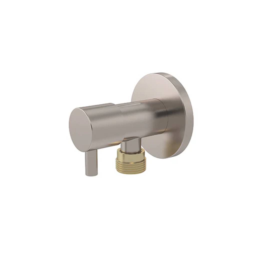 Meir Mini Stop Cistern Tap Champagne - BSD